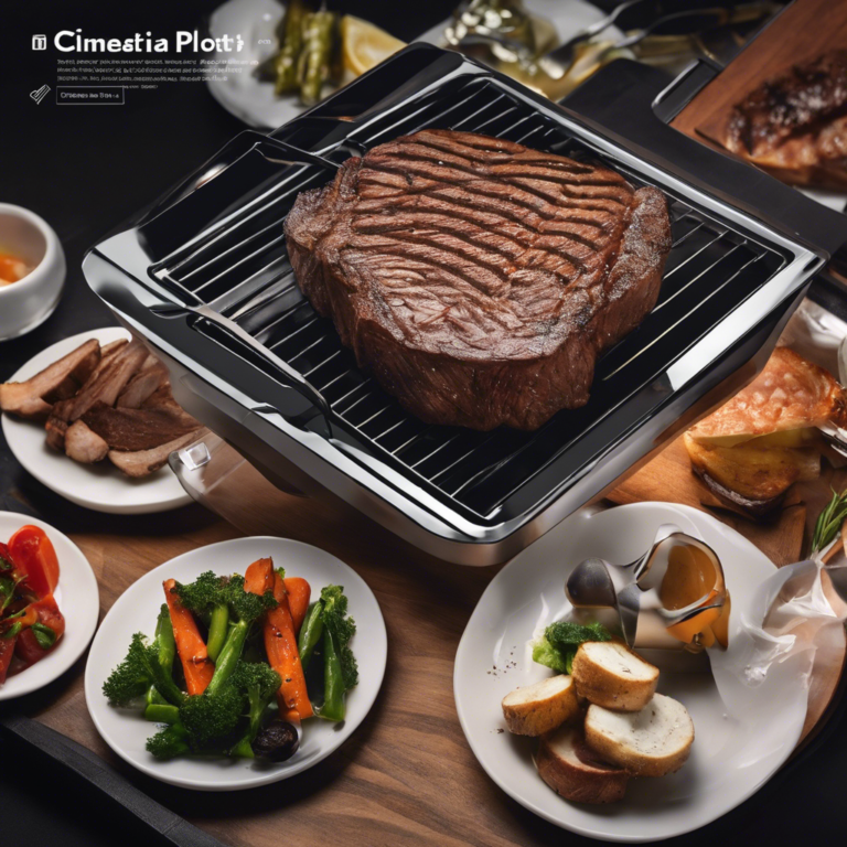 Revolutionary Smart Grill: Perfectly Cooked Steaks in 90 Seconds with ...