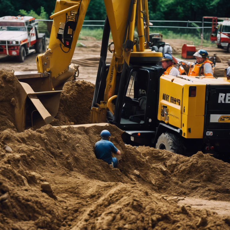 Miraculous Rescue: Tennessee Backhoe Operator Saved from Pit Collapse ...
