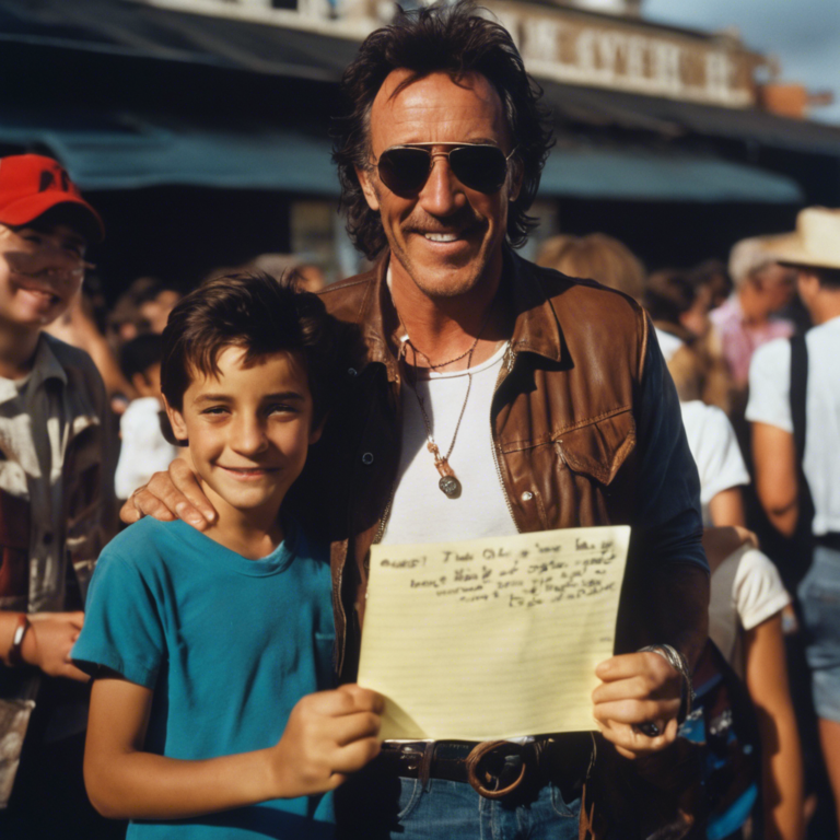 Rock Star Bruce Springsteen's Kindness Inspires Young Fan: The Power of ...