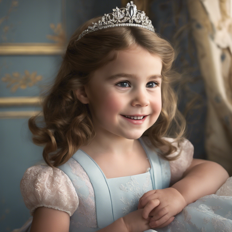 Princess Charlotte's Smiling Portrait by Kate Middleton | US Newsper