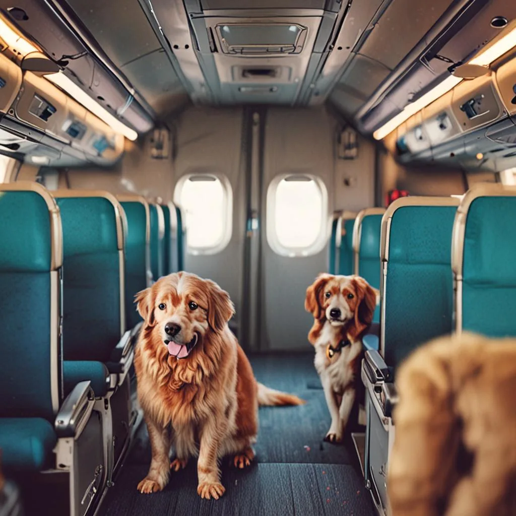 Bizarre Airplane Adventures: Emotional Support Animals Take Flight ...